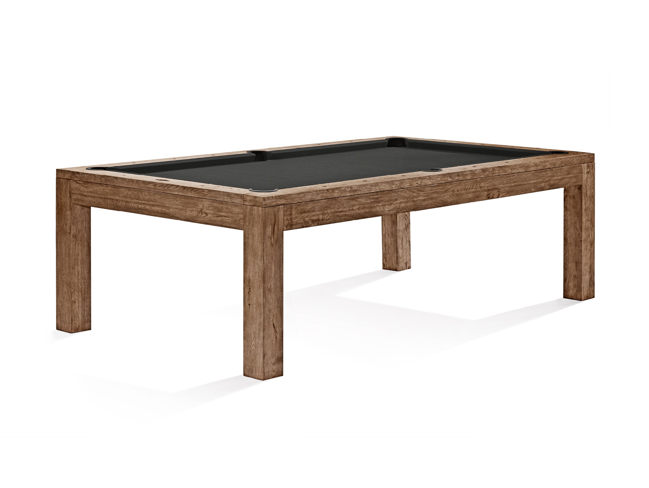 Brunswick Sanibel Pool Table - Rustic Dark Brown — Pooltables.com