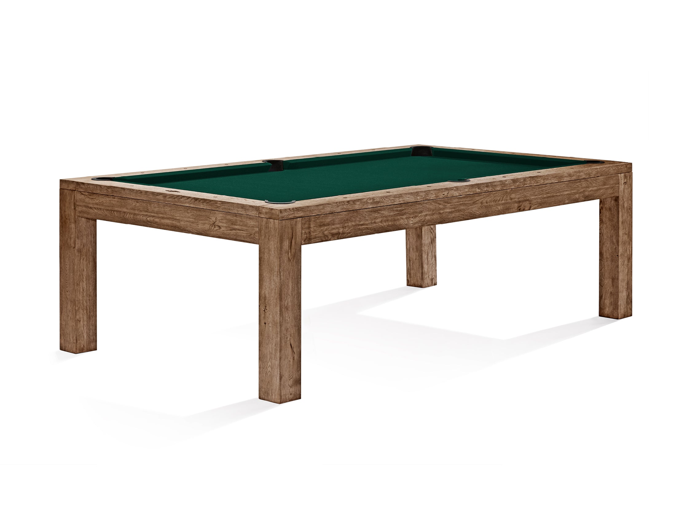 Brunswick Sanibel Pool Table - Rustic Dark Brown — Pooltables.com