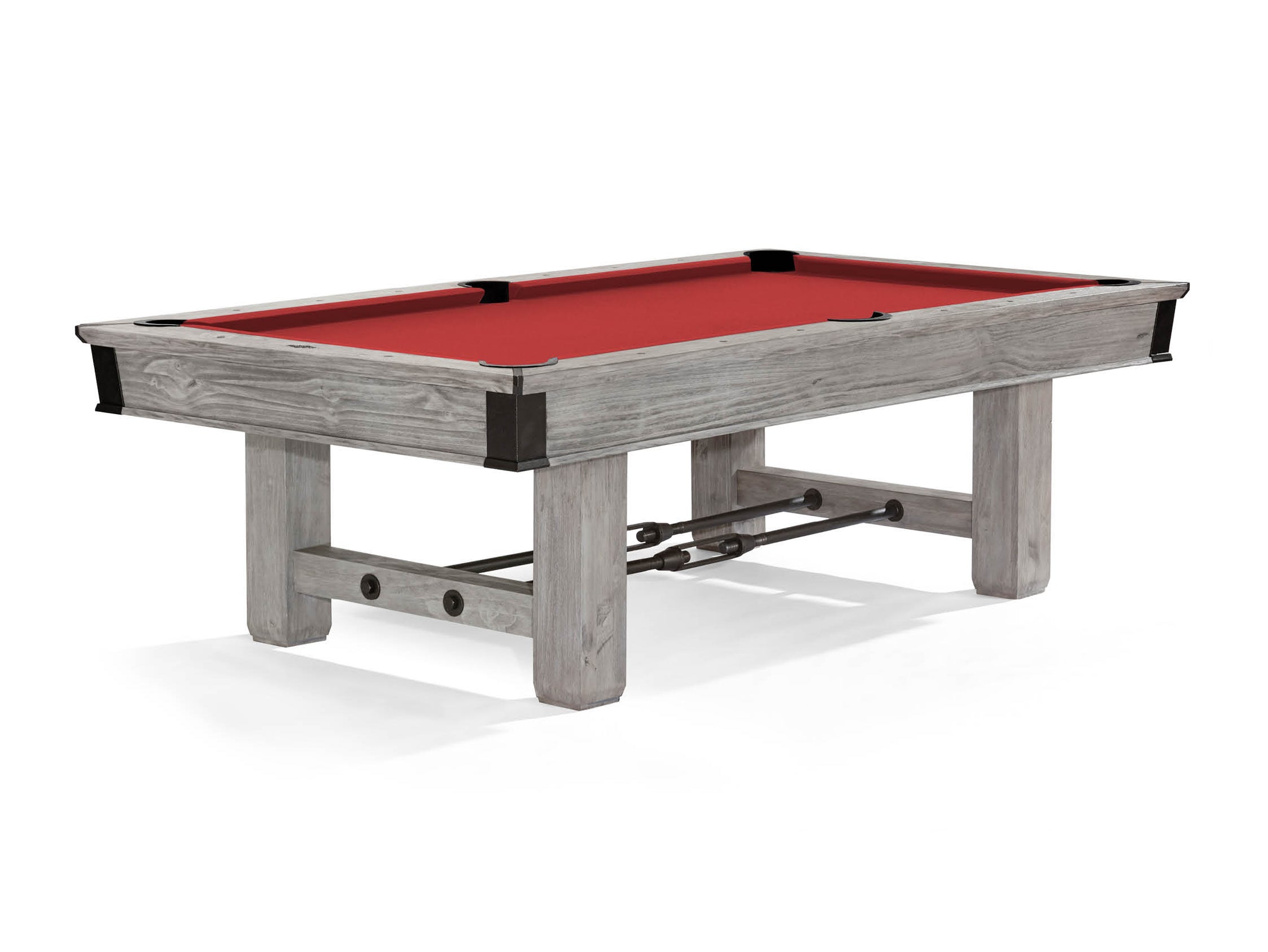 Brunswick Canton Pool Table - Rustic Grey — Pooltables.com