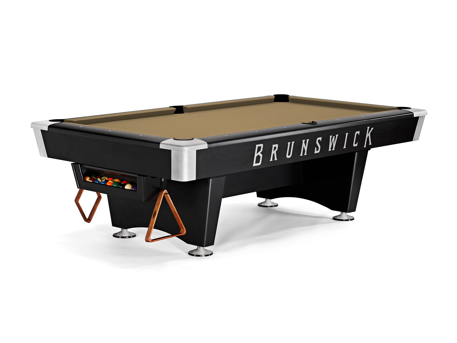 Brunswick Black Wolf 9' Pro Pool Table — Pooltables.com