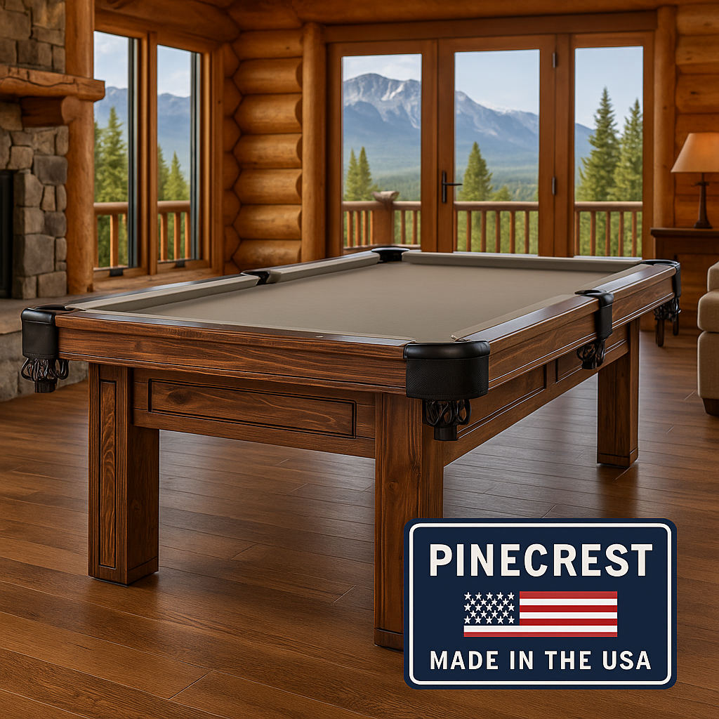 Spencer Marston 8' Pinecrest Pool Table — Pooltables.com