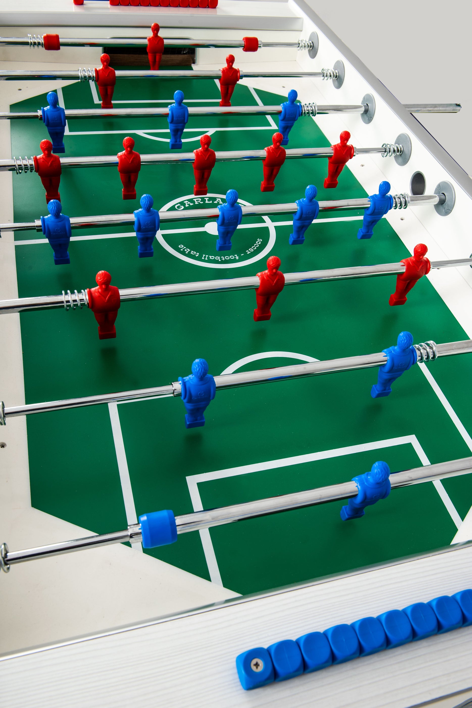 Garlando G-500 Outdoor Foosball Table (White) — Pooltables.com