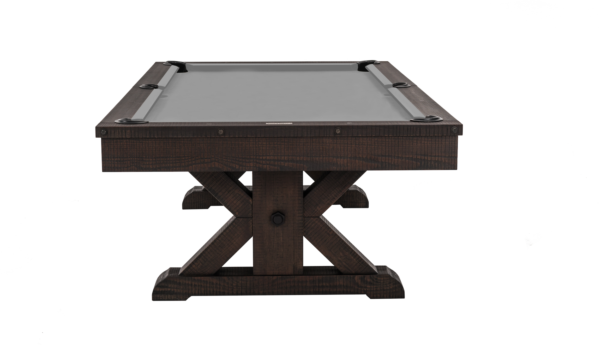 Otis Pool Table - Smokehouse Finish — Pooltables.com