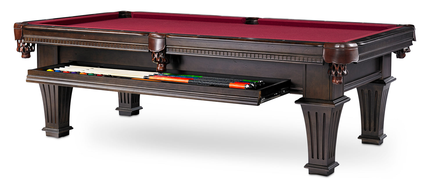 Talbot 8' Pool Table with Drawer — Pooltables.com