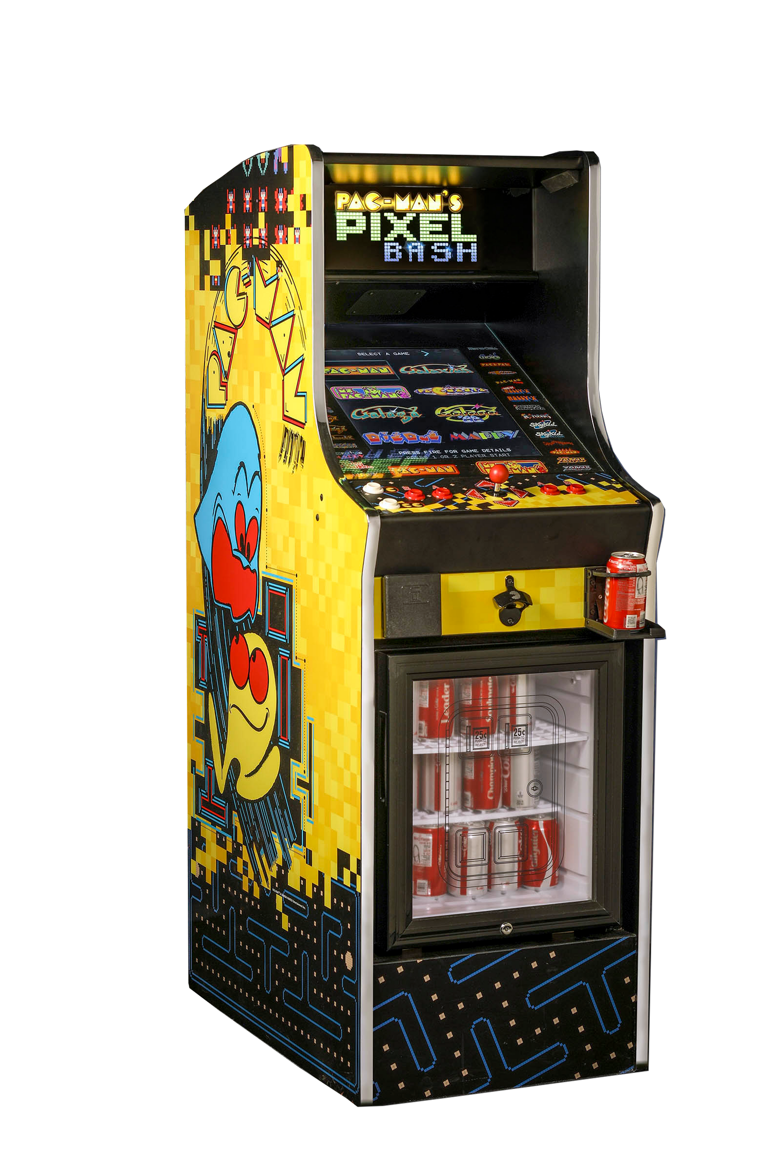 PAC-MAN'S Pixel Bash with Chill Cab (32 in 1) — Pooltables.com