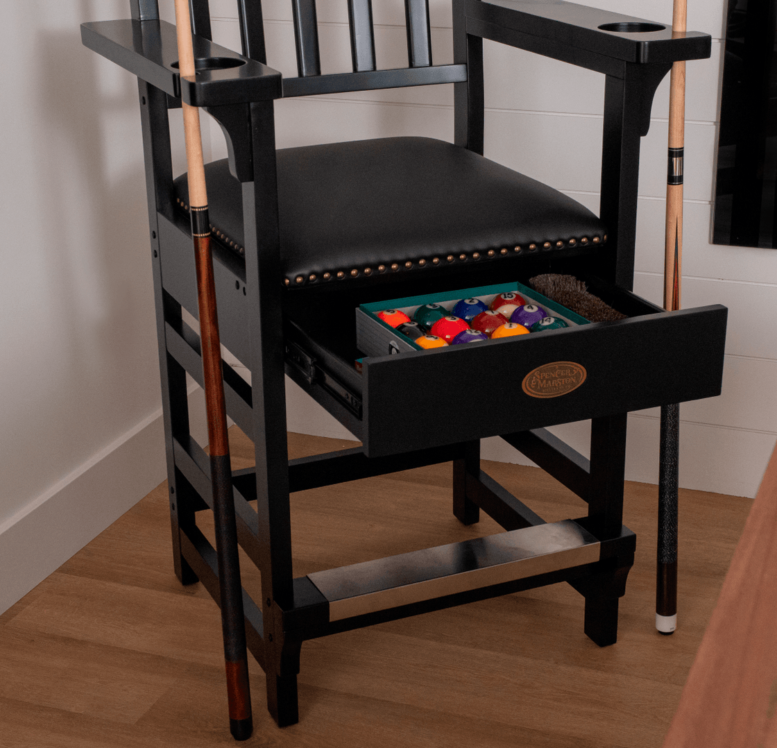 Spencer Marston Deluxe Spectator Chair — Pooltables.com