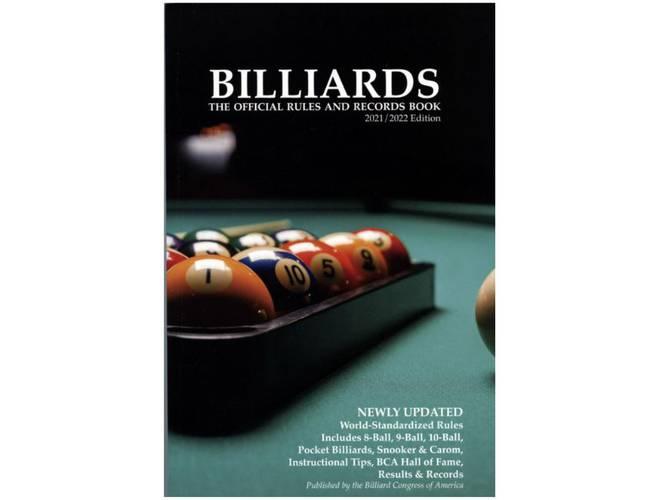 BCA 2021/2022 Official BCA Rule Book — Pooltables.com